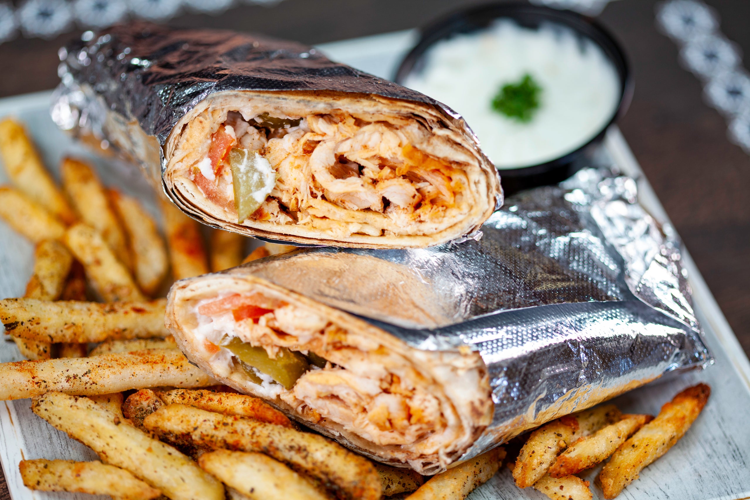 Shawarma Platter | Syriana Cafe and Gallery